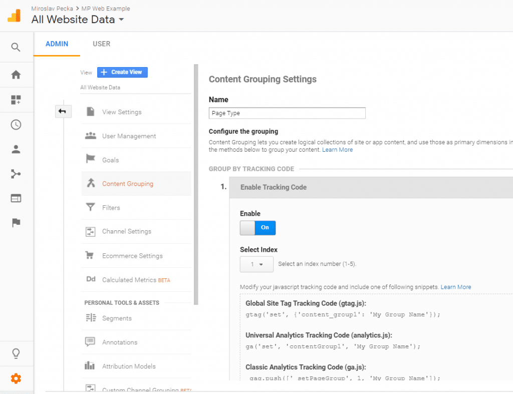 Google Analytics Content Grouping: Why? & How?